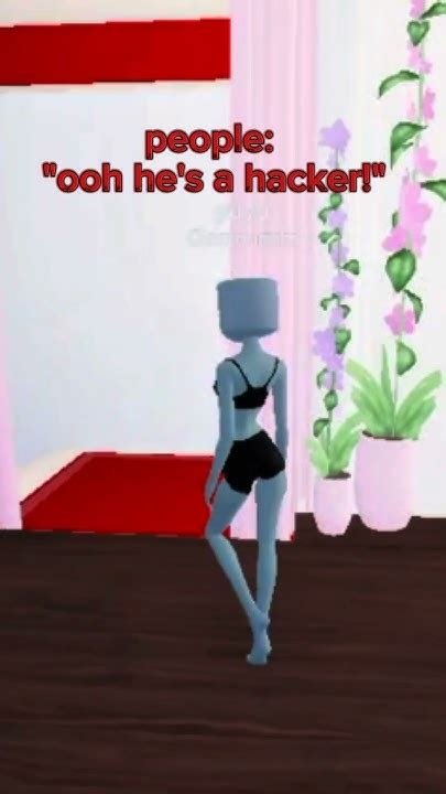 Hackers In Dress To Impress Roblox Dresstoimpress Dti Robloxhacker Youtube