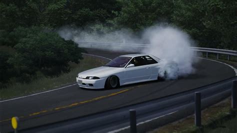 Assetto Corsa Akina Touge Nissan Hcr32 Youtube
