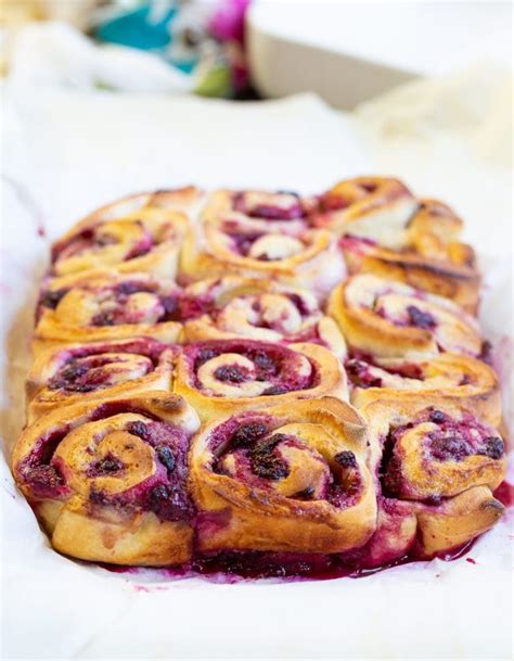 Raspberry Sweet Buns Recipe A Spicy Perspective