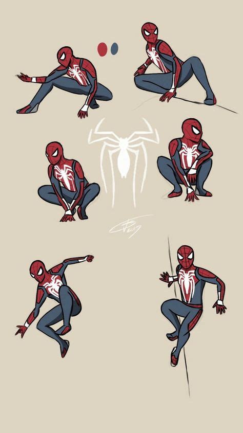 Spiderman Sitting Pose