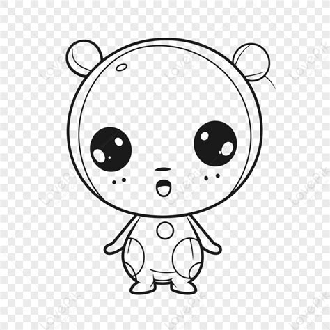 귀여운 팬더 곰 색칠 페이지 개요 스케치 드로잉 벡터무지라인 아트 Png 일러스트 무료 다운로드 Lovepik