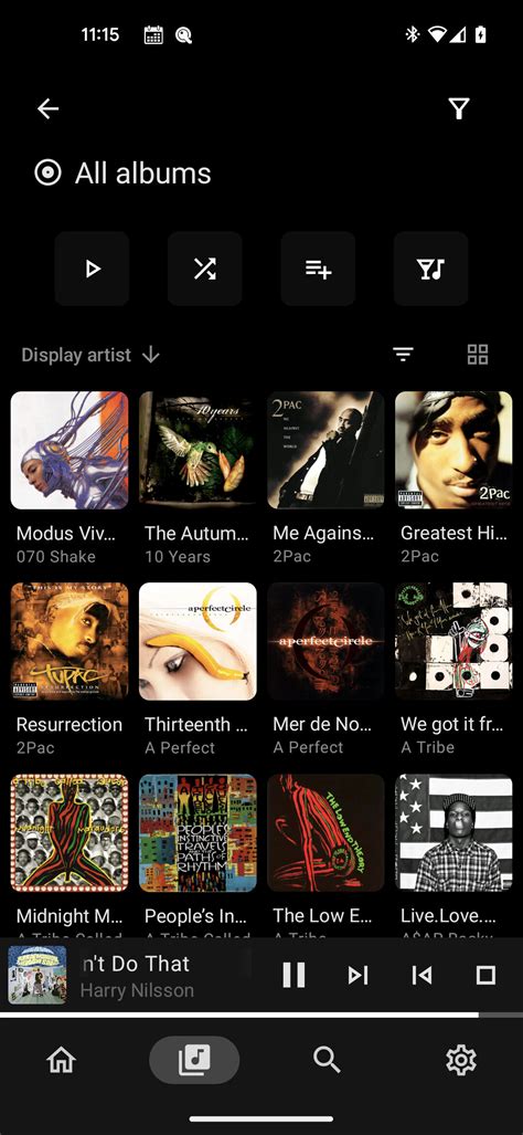 subsorting in albums view feature requests symfonium support