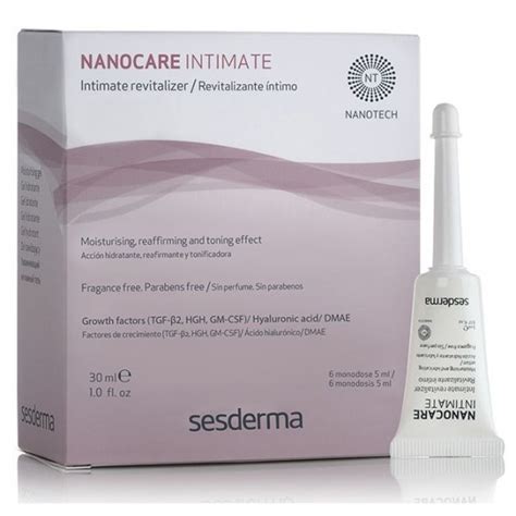 Sesderma Nanocare Intimate revitalizante íntimo 8 monodosis de 5ml