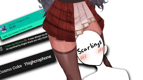 Scarle Put Chat Between Her Thighs Youtube