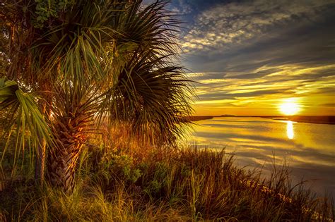 Fondos de Pantalla Amaneceres y atardeceres Ríos Costa Fotografía De