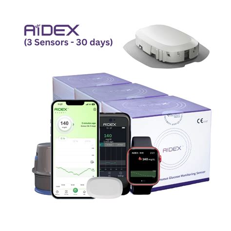 AIDEX CGM Sensor: Continuous Glucose Monitoring System – Diabetes Cloud