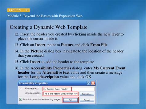 PPT Creating A Dynamic Web Page Template PowerPoint Presentation Free Download ID 3699639