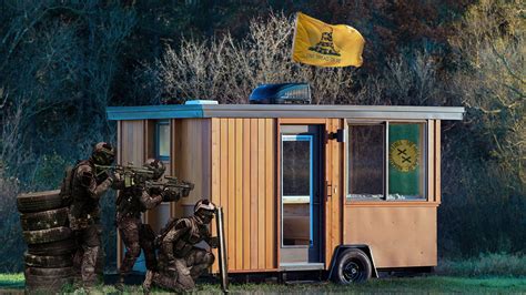 Area Man Surrenders After Barricading Himself Inside Tiny Home