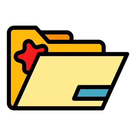 Premium Vector Favorite Folder Interface Icon Outline Favorite Folder Interface Vector Icon
