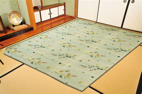 【楽天市場】い草 ラグ・カーペット・夏用 ラグ ひんやり シリーズ嵐山約 261×261 Cm（江戸間45畳）【高品質 い草ラグ】【ヒバ加工