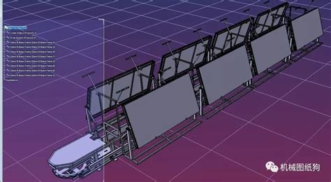 【工程机械】汽车电线把手生产线3d数模图纸 Stp格式汽车 仿真秀干货文章