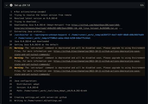 The Action Sometimes Fails Installing Some Java Version · Issue 414 · Actionssetup Java · Github