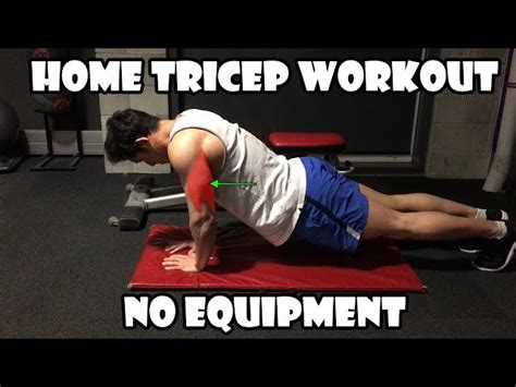 Home Tricep Exercises Without Weights Eoua Blog