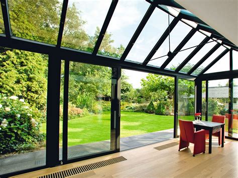 Concept Roof Ventanal De Aluminio By Reynaers Aluminium Glazen Huizen Huis Extensies