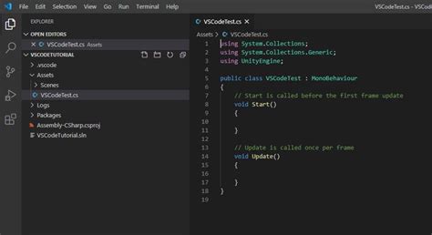 SETTING UP VSCODE FOR UNITY A Responsive Editor That Packs A Punch Unity Tutorials Unity Coding