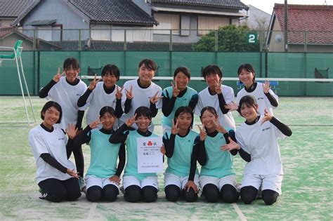 愛知県高等学校新人体育大会 女子ソフトテニス競技 東三河予選会（団体戦） 豊橋中央高等学校 公式ウェブサイト