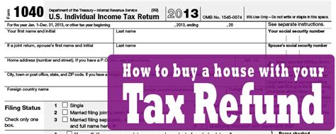 Buy A House With Your Tax Refund As A Down Payment • Grand Rapids Mortgage