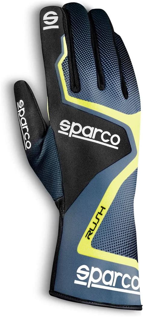 Amazon | Sparco (スパルコ) RUSH GREY/YELLOW 00255608GRGF | グローブ | 車＆バイク