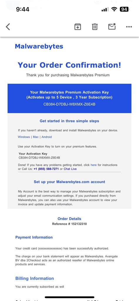 Malwarebytes Phishing Scam R Scams