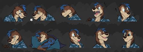 Commission Alexs Expression Sheet By Temiree On Deviantart