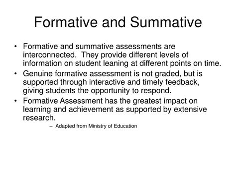 Ppt Reintroducing Assessment Formative And Summative Style Powerpoint Presentation Id 6844169