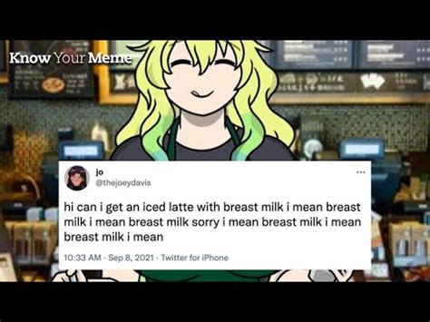 Hi, Can I Get An Iced Latte With Breast Milk? I Mean What's Up With ...