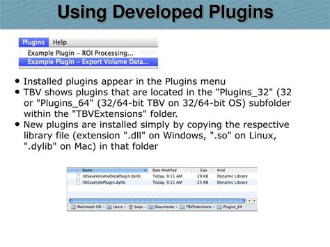 Ppt Overview Using Plugins Developing Plugins Basic Examples Demo