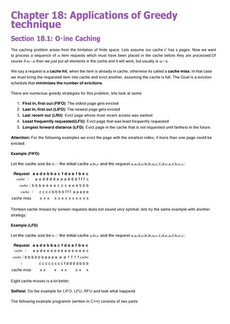 Algorithms 7 Chapter 18 Applications Of Greedy Technique Section 18