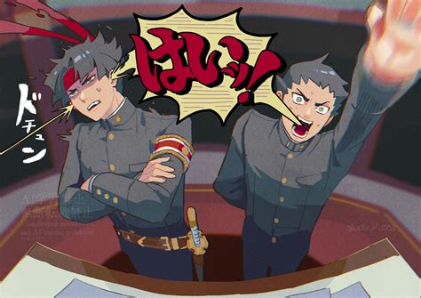 Ryunosuke Naruhodo And Kazuma Asogi Ace Attorney And 1 More Drawn By