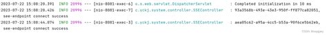 利用 Sseserver Sent Event 对 Web 端进行信息推送sse消息推送 Csdn博客