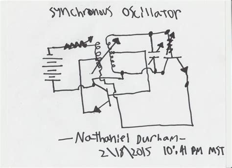 Electronic Schematic Of A High Efficiency Synchronous And Tuned