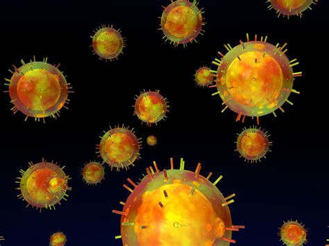 Flu Virus Particles Photograph By Pasieka Fine Art America