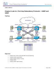 CCNPv SWITCH Lab FHRP HSRP VRRP Babe CCNPv SWITCH Chapter Lab First Hop