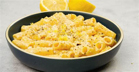 Pâtes au citron parmesan et origan