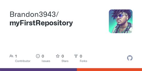 GitHub Brandon3943 MyFirstRepository