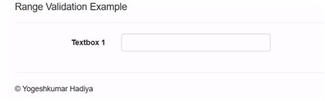 Learn About Validation Controls In ASP NET