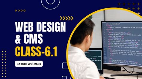 Web Design And Cms Batch Wd 2501 Class 6 Session 1 Youtube