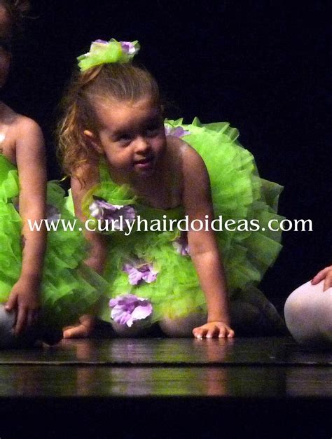 Dance Recital Hairstyle