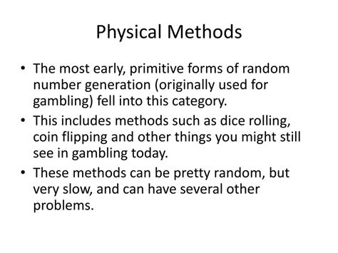 Generating Random Numbers ppt download Descubra a emoção do jogo