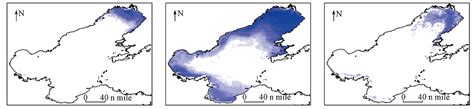 渤海海冰时空分布特征和大气环流对渤海海冰的强迫作用
