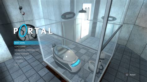 Portals Main Menu Image Xbox 360 Ui Mod For Half Life 2 Moddb