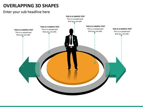 3d Shapes Powerpoint Ppt Diagram Chart Color Themes Different