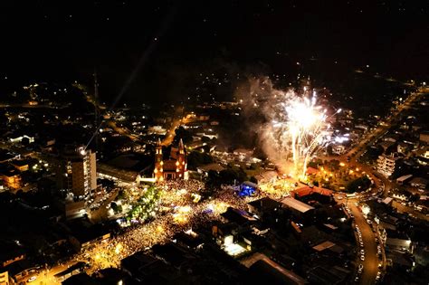 Público lota show de Réveillon em Machadinho Prefeitura Municipal de Machadinho