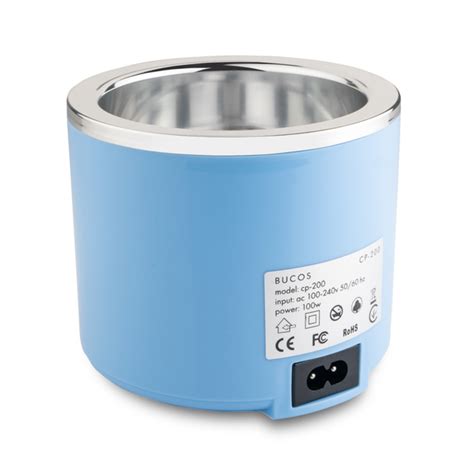 Воскоплав Bucos Cp 200 Blue для воска в гранулах и таблетках на 100w и 200 мл купить онлайн на