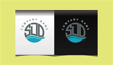 Premium Vector Sdo Initial Modern Logo Design Vector Icon Template