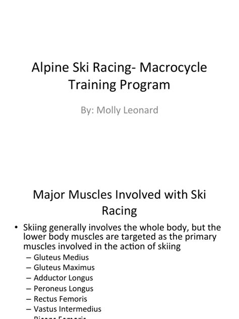 Macrocycle Training Program Pdf Recreation Individual Sports