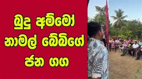 බුදු අම්මෝ නාමල් බේබිගේ ජන ගග Youtube