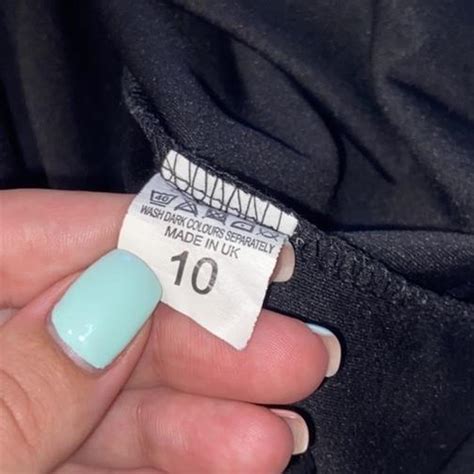 Boohoo Smart Pencil Black Wrap Tie Dress Ideal Depop