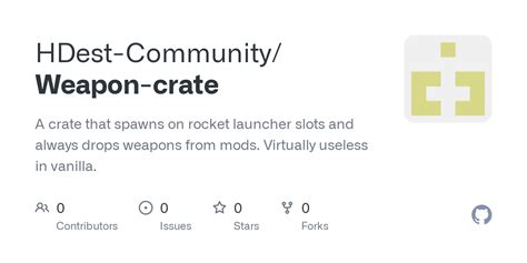 Github Hdest Communityweapon Crate