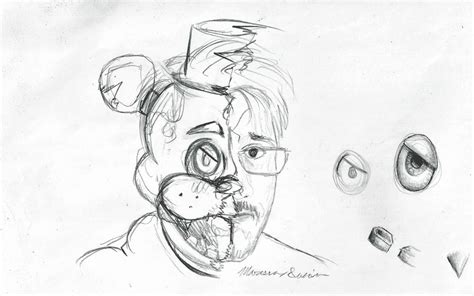 Markiplier Fnaf Rough Sketch By Marissasayshello On Deviantart